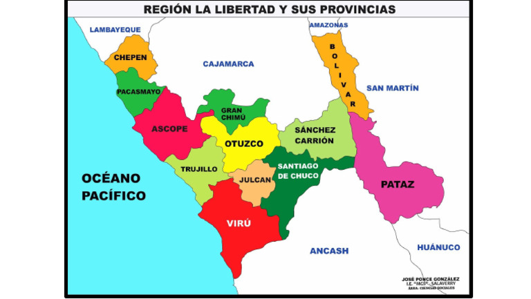 Mapa Reg La Libertad | PDF