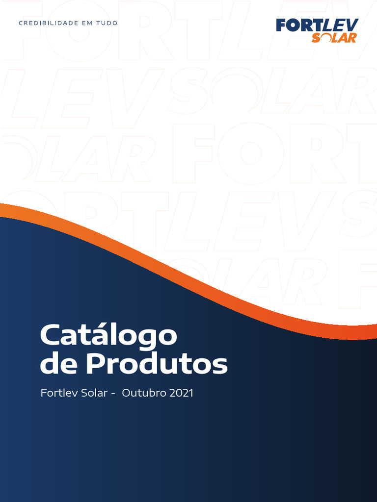 Catalogo de Produtos Fortlev Solar Outubro 2021 | PDF | Bens ...