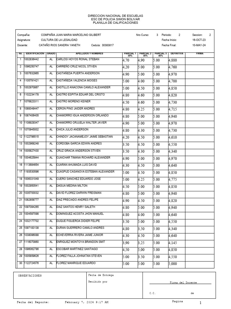 CATAÑO RIOS SANDRA YANETH Cultura de La Legalidad Seccion 2 | PDF