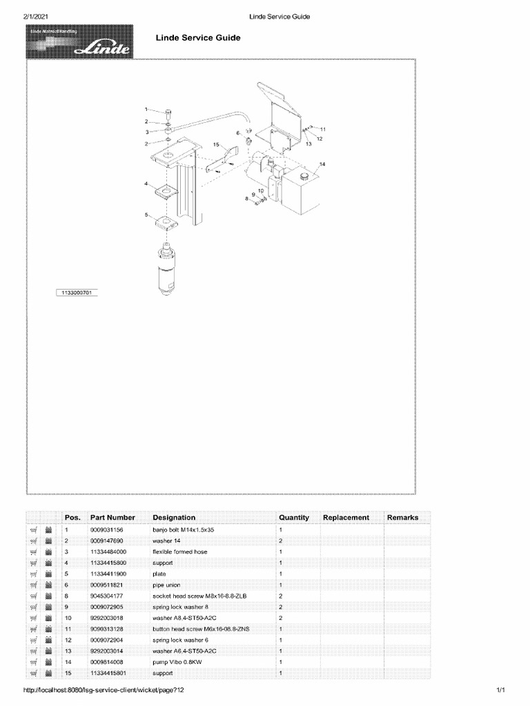 MT12 3574528364872-Linde Service Guide | PDF