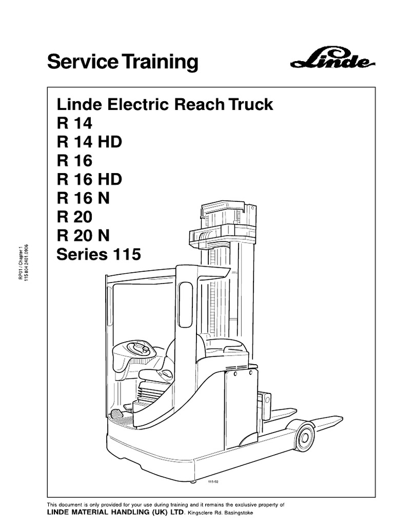 Serie 115 Linde R14 | PDF