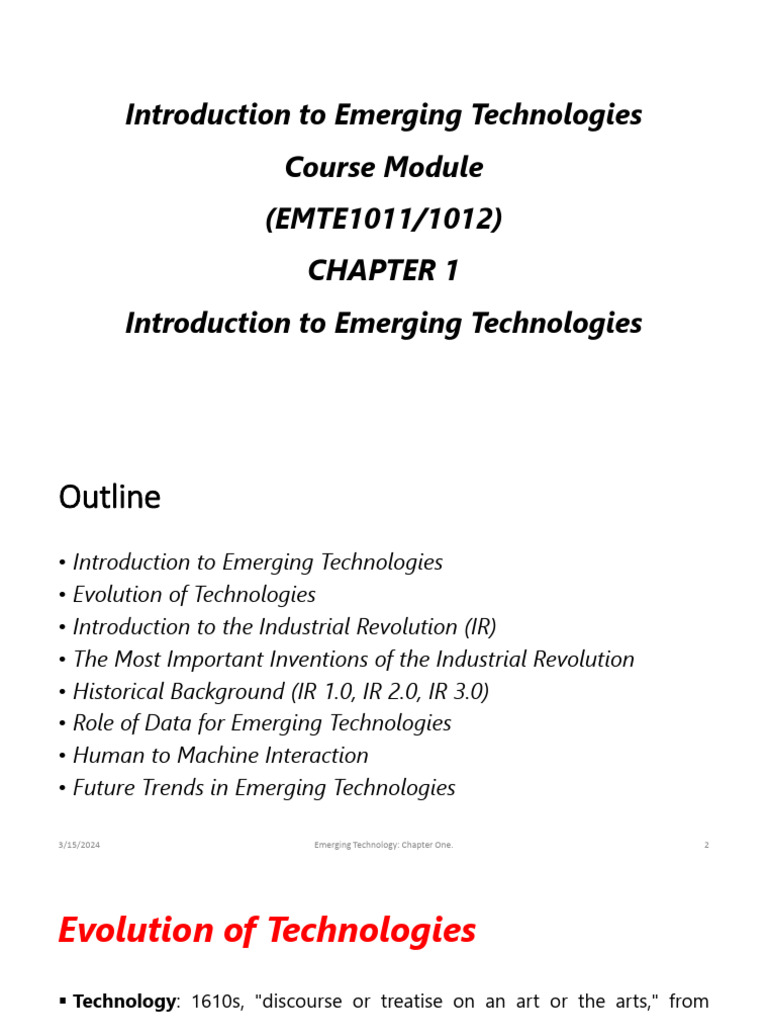 ET_Chapter_1 | PDF | Human–Computer Interaction | Computer Network