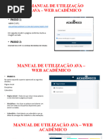 Tutorial de Acesso - CCAA | PDF