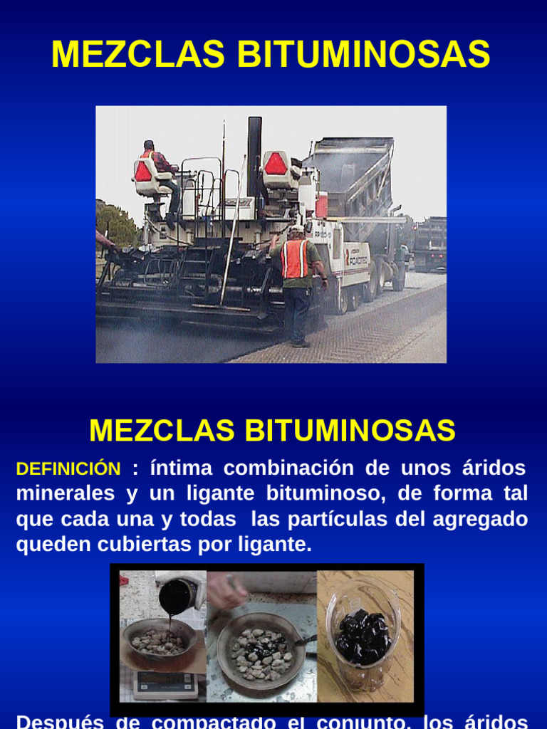 CA 7 Mezclas Bituminosas | PDF | Materiales