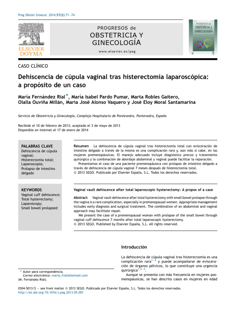 Obstetricia Y Ginecolog: Caso Cli Nico | PDF | Medicina CLINICA | Especialidades Medicas