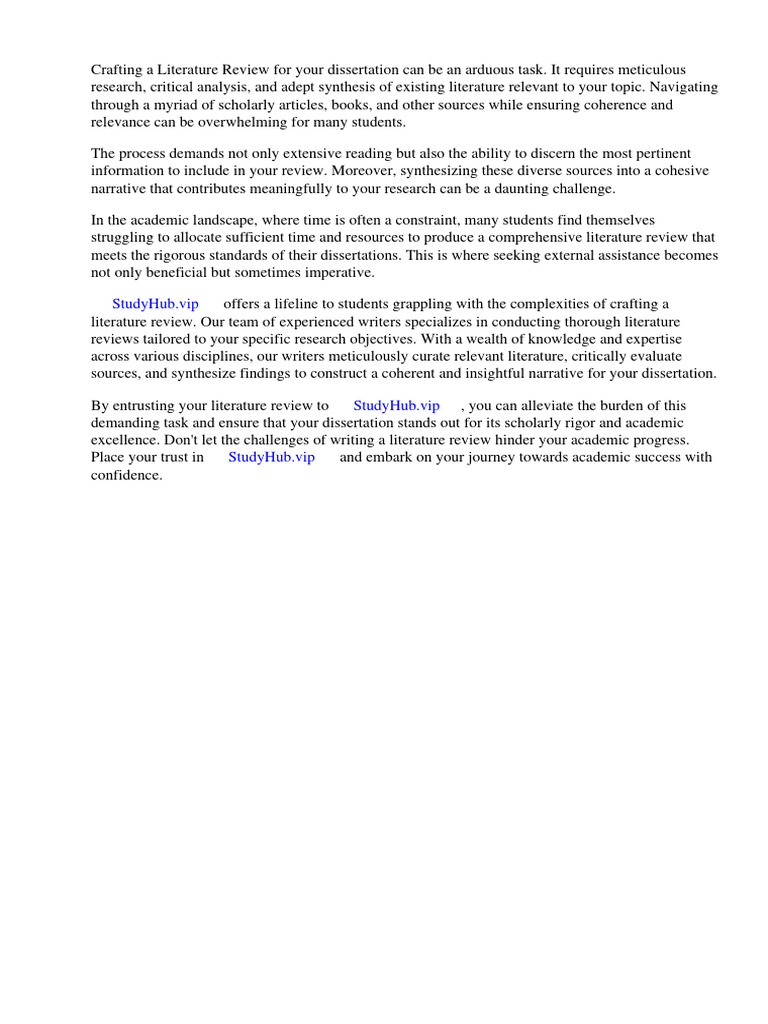 Dissertation Literature Review Uk | PDF | Thesis | Methodology
