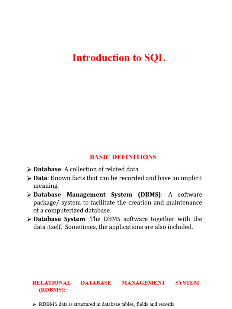 Lecture 9 Sql Pdf Relational Database Databases 9744
