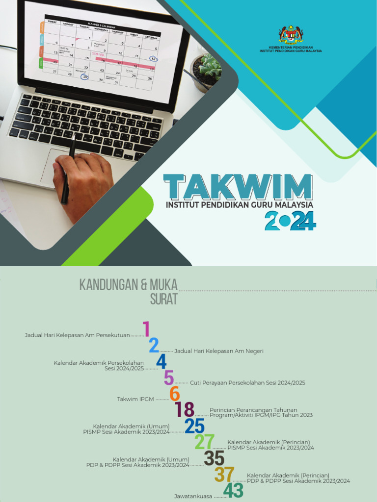 Takwim Ipg 2024 | PDF