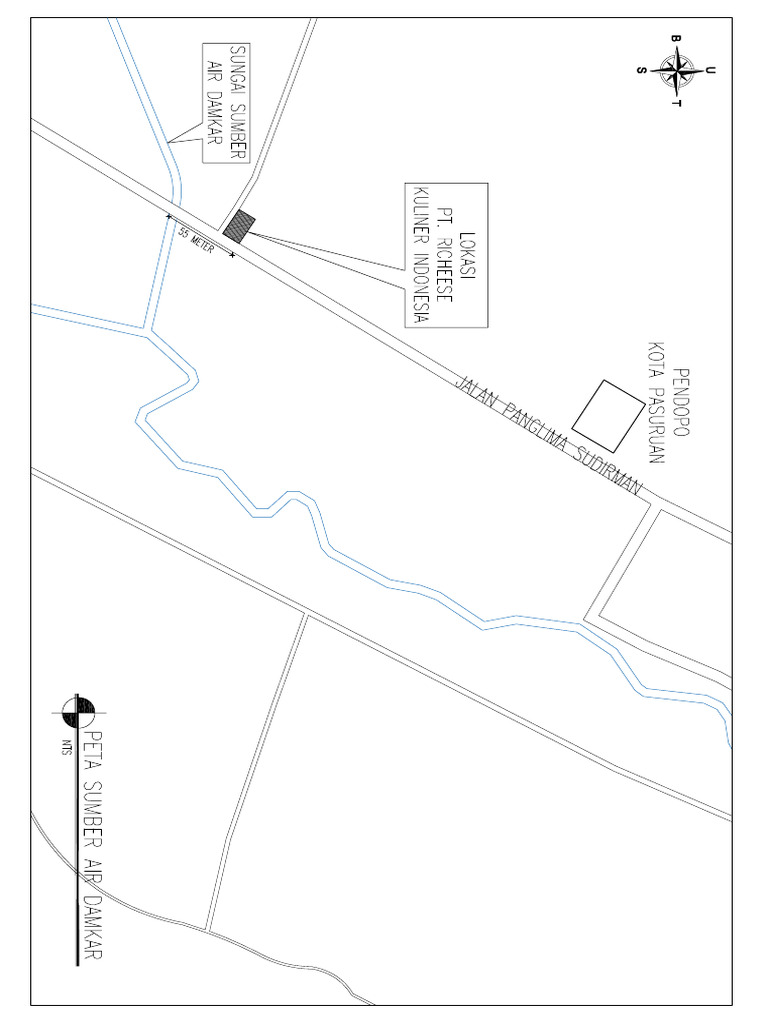 Peta Sumber Air Damkar Richeese | PDF