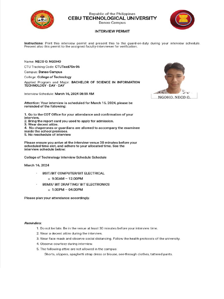 Application Form | PDF