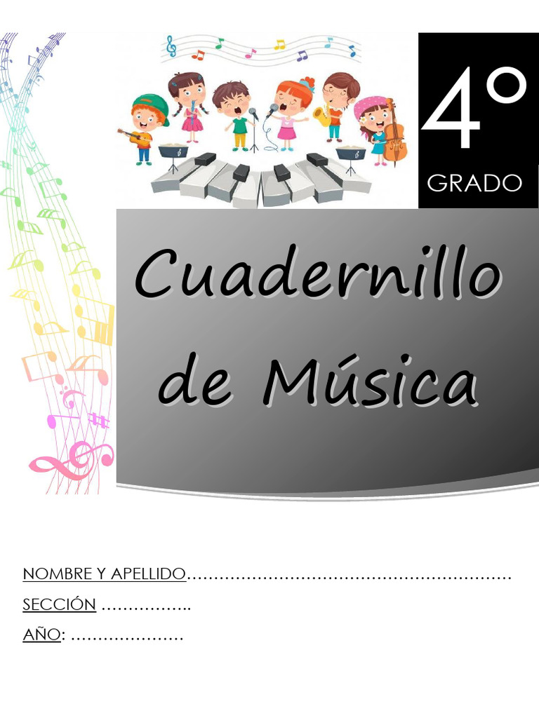 Cuadernillo de Actividades Musicales | PDF