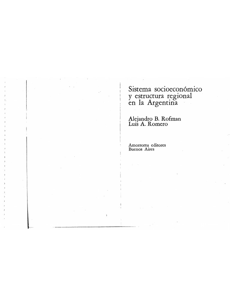 1 - Rofman y Romero MPE 97-137 | PDF