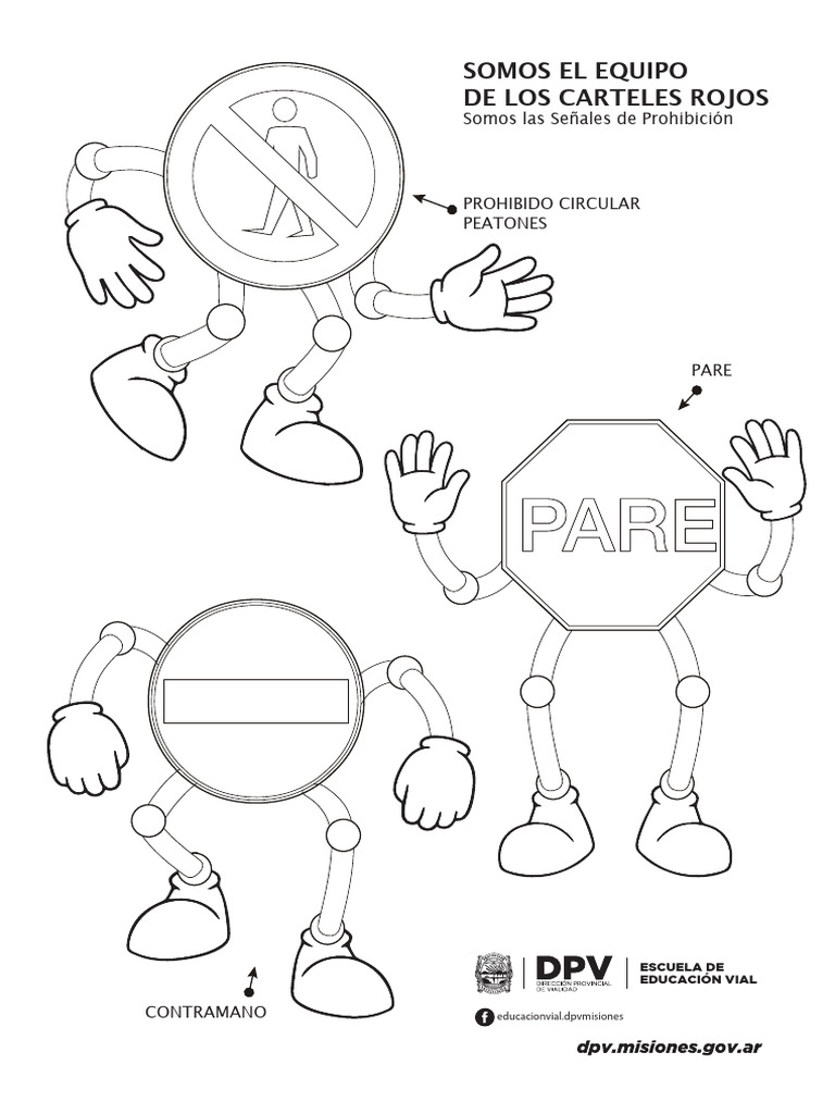 Colorear Señales | PDF