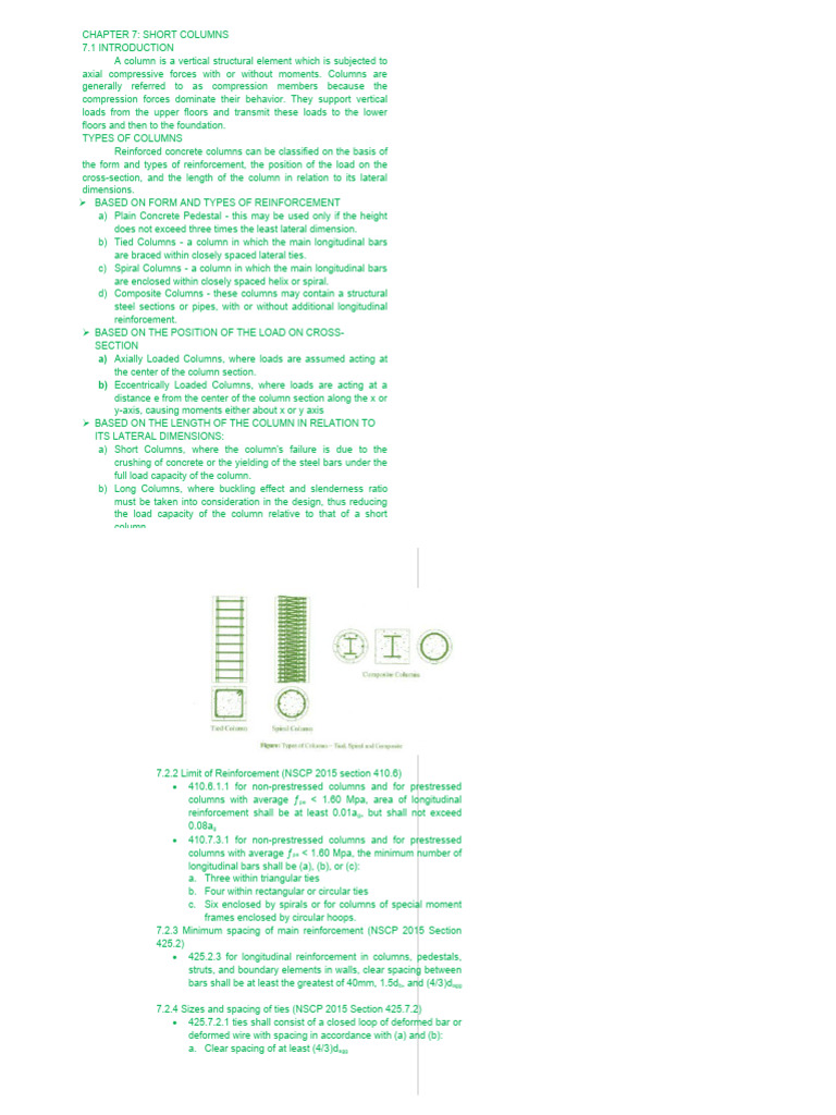 Column 2 | PDF | Column | Structural Engineering