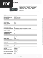 ATS Testing and Inspection Form | PDF | Switch | Mains Electricity