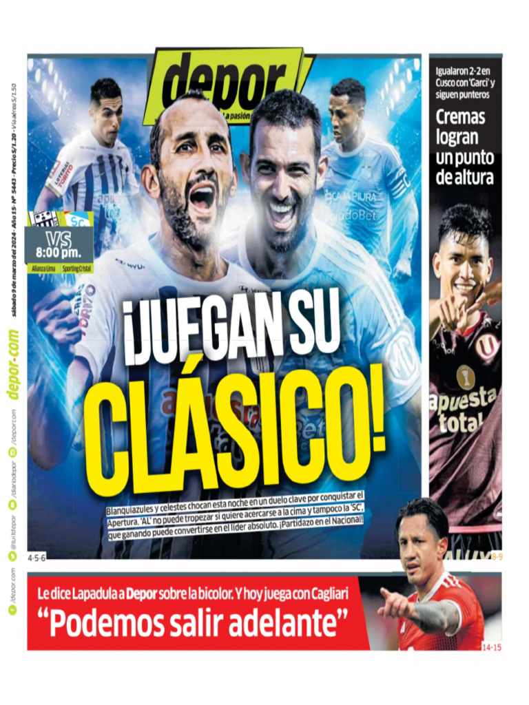 Diario Depor 09032024 | PDF