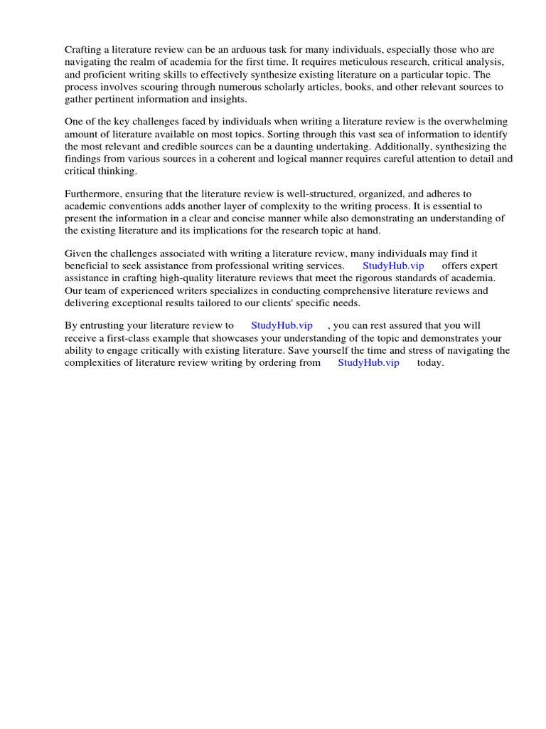 1st Class Literature Review Example | PDF | Systematic Review ... 1st Class Literature Review Example | PDF | Systematic Review ...