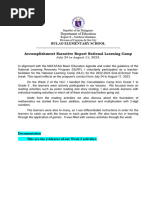 NLC Sample Class Program and Schedule | PDF