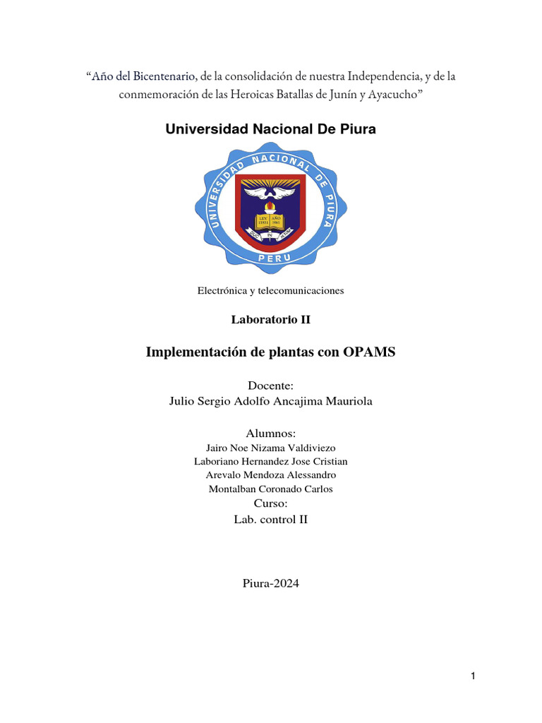 Laboratorio2 Control2 | PDF | Simulación | Red eléctrica