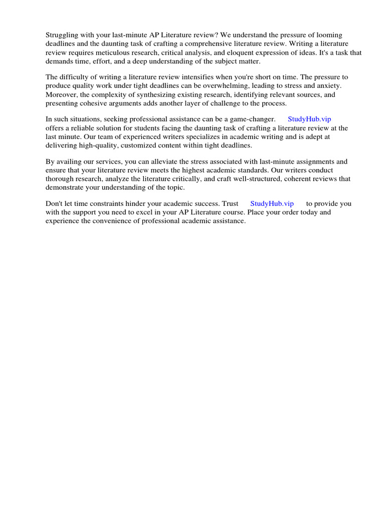 Last Minute AP Literature Review | PDF | Essays | Advanced Placement