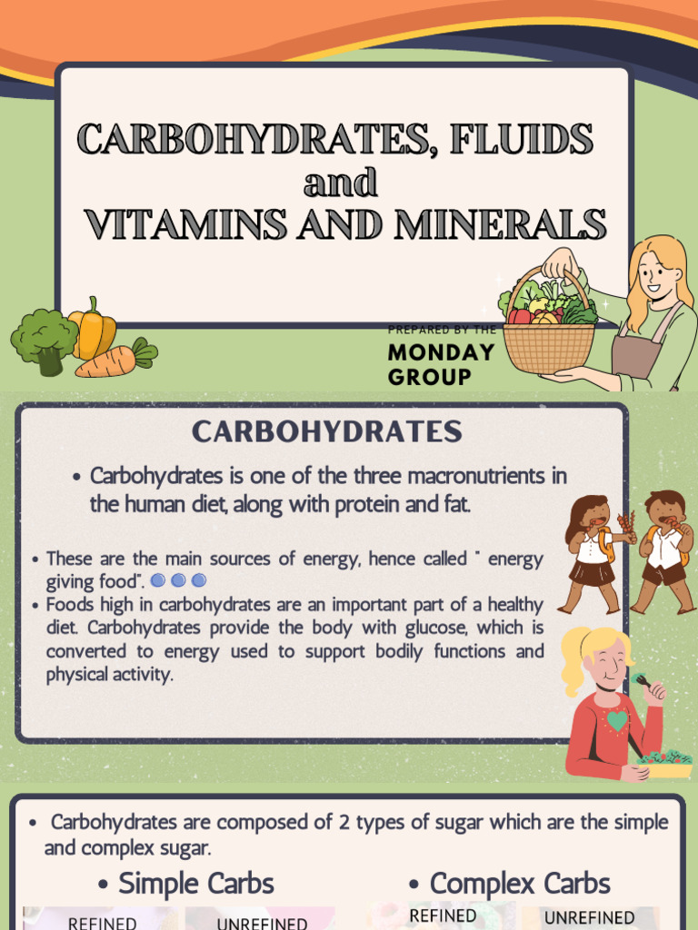 Health Science Nutrients Presentation in White Green Simple Style | PDF ...