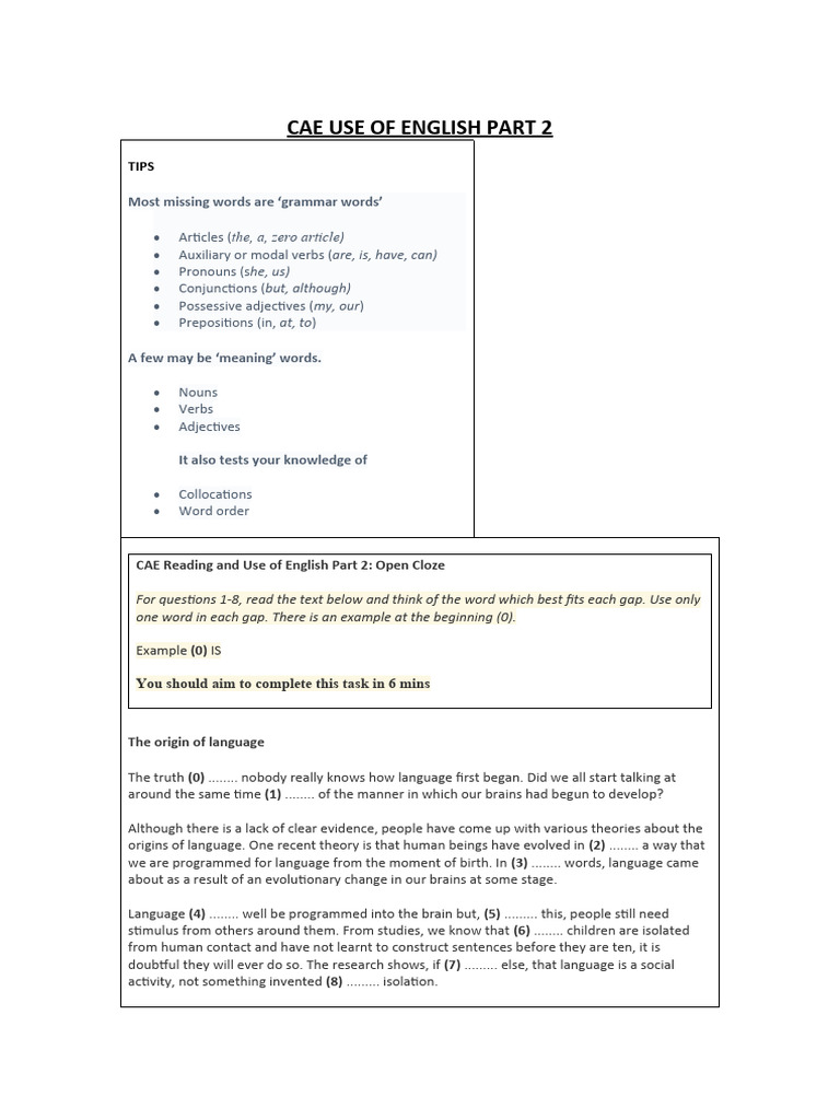 Cae Part 2 Students | PDF | Thai Cuisine | English Language