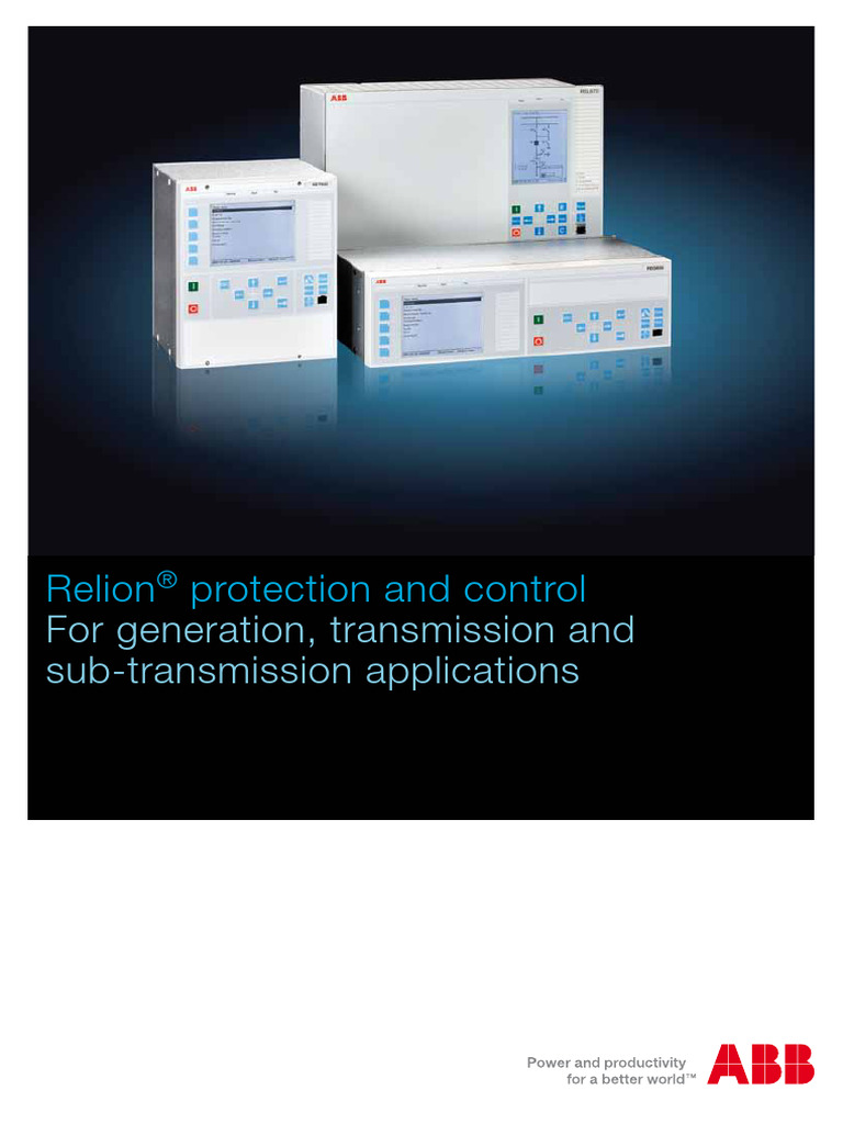 Relion The Complete Offering | PDF | Transformer | Electrical Substation