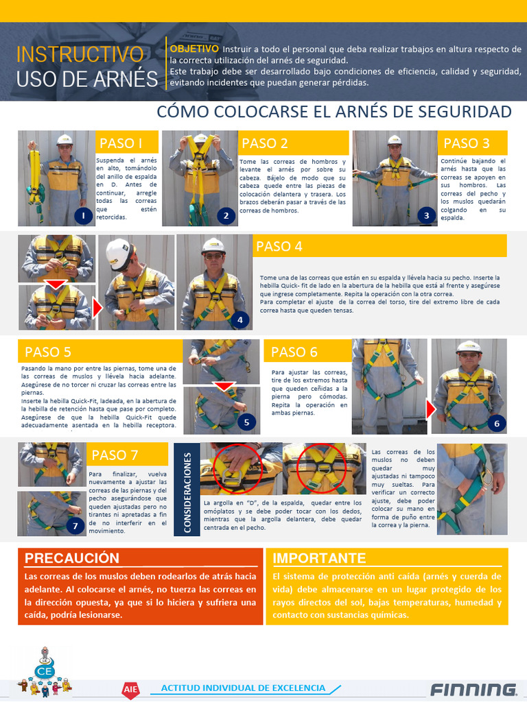 Chequeo Preuso Arnés | PDF