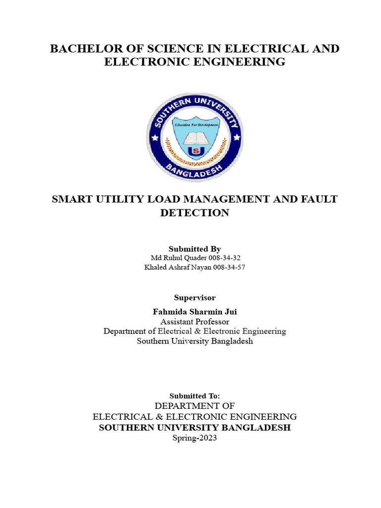 Khaled Ashraf Project | PDF | Internet Of Things | Electrical Substation