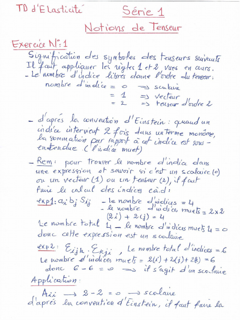 Corrigé TD1 - (1-6) | PDF