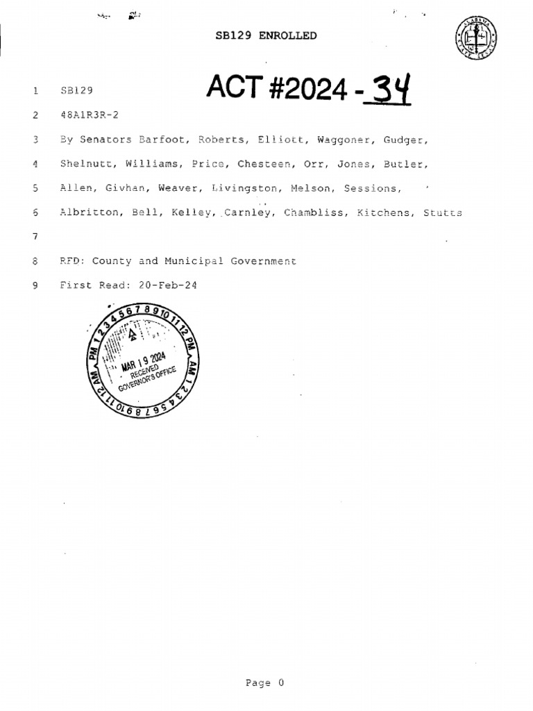 Alabama SB129: Diversity Prohibition Act | PDF | Employment | Race ...