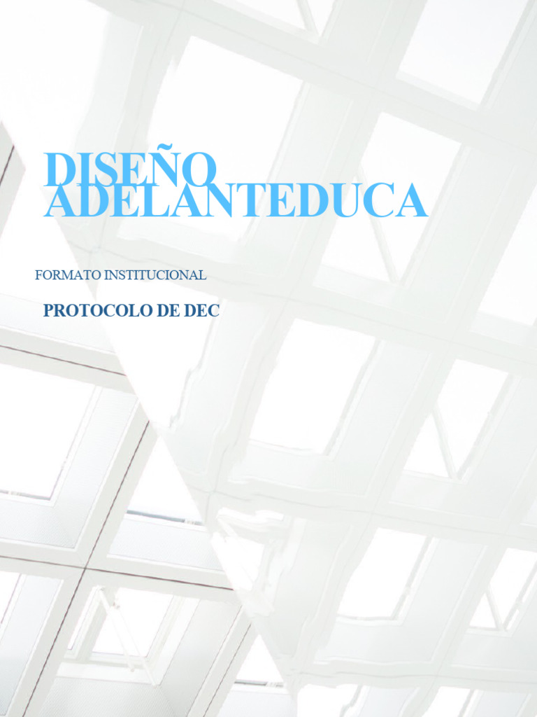 Protocolo Dec Editable | PDF | Desorden hiperactivo y deficit de ...