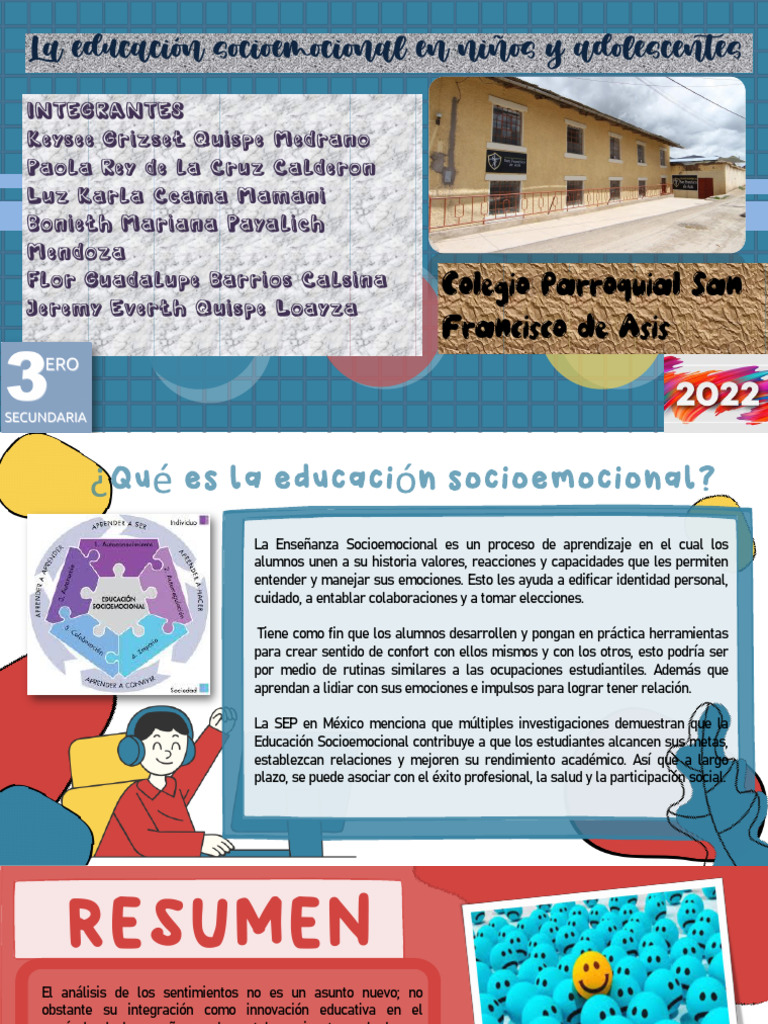 Plantilla JSJSJ | PDF | Las emociones | Aprendizaje