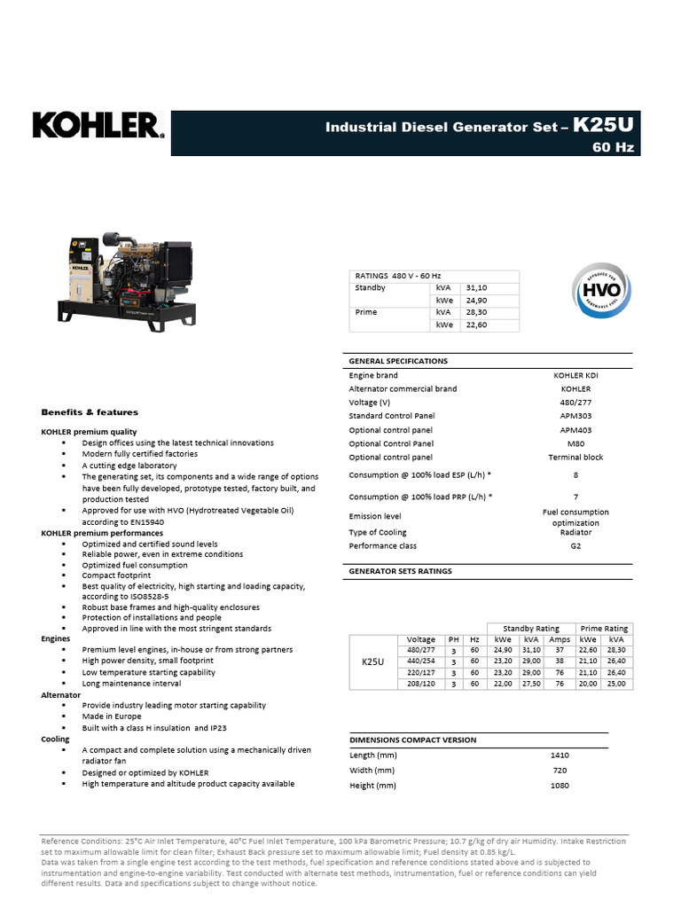 K25U | PDF | Diesel Engine | Engines