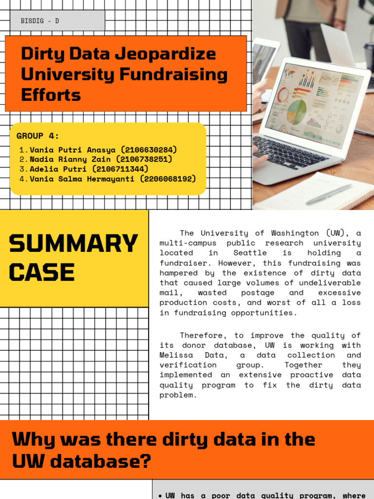 Dirty Data Jeopardize University Fundraising Efforts | Download Free ...