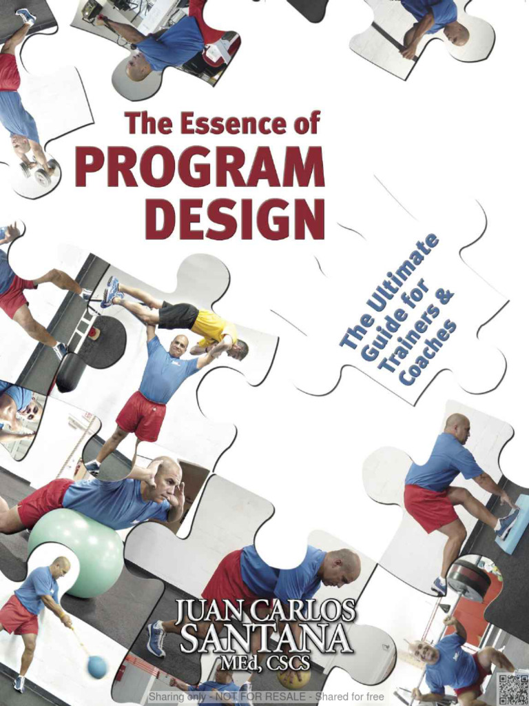The Essence of Program Design (Juan Carlos Santana) (Z-Library) | PDF | Personal Trainer | Science