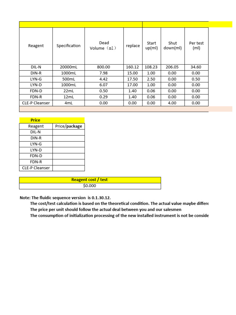 Dh615 Reagent Consumption | PDF | Science & Mathematics | Computers