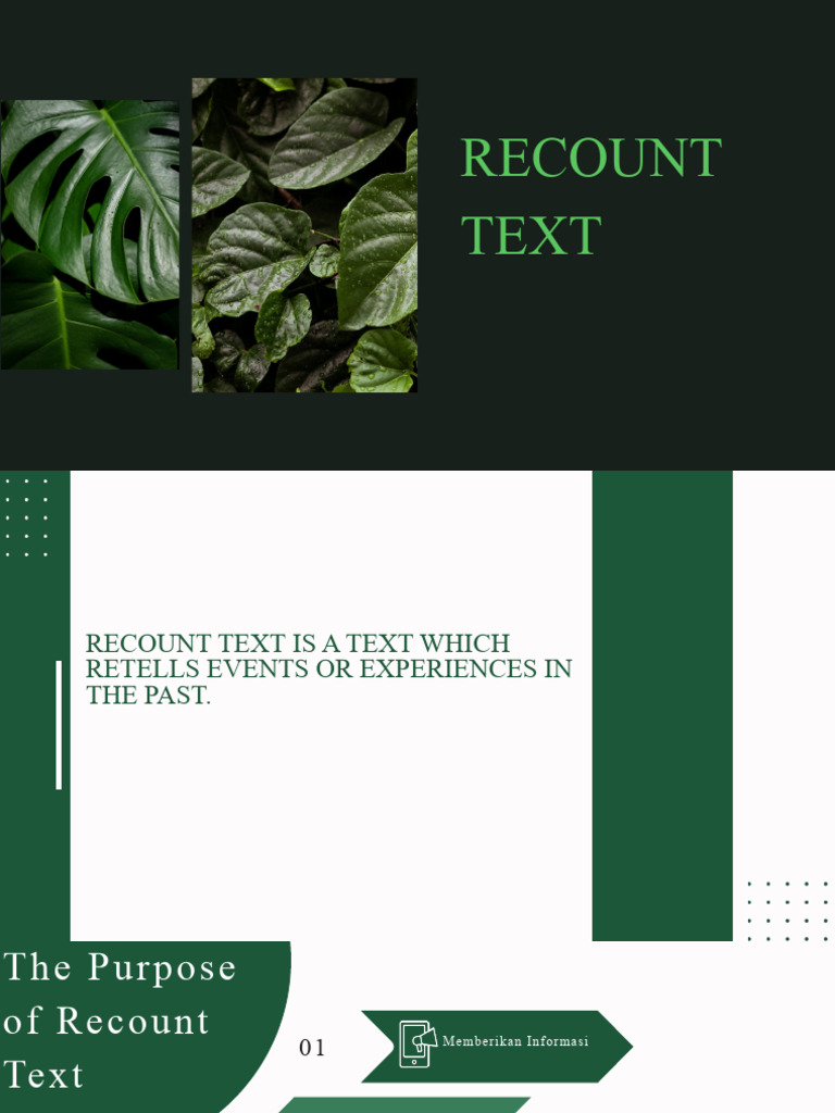 Recount Text | PDF