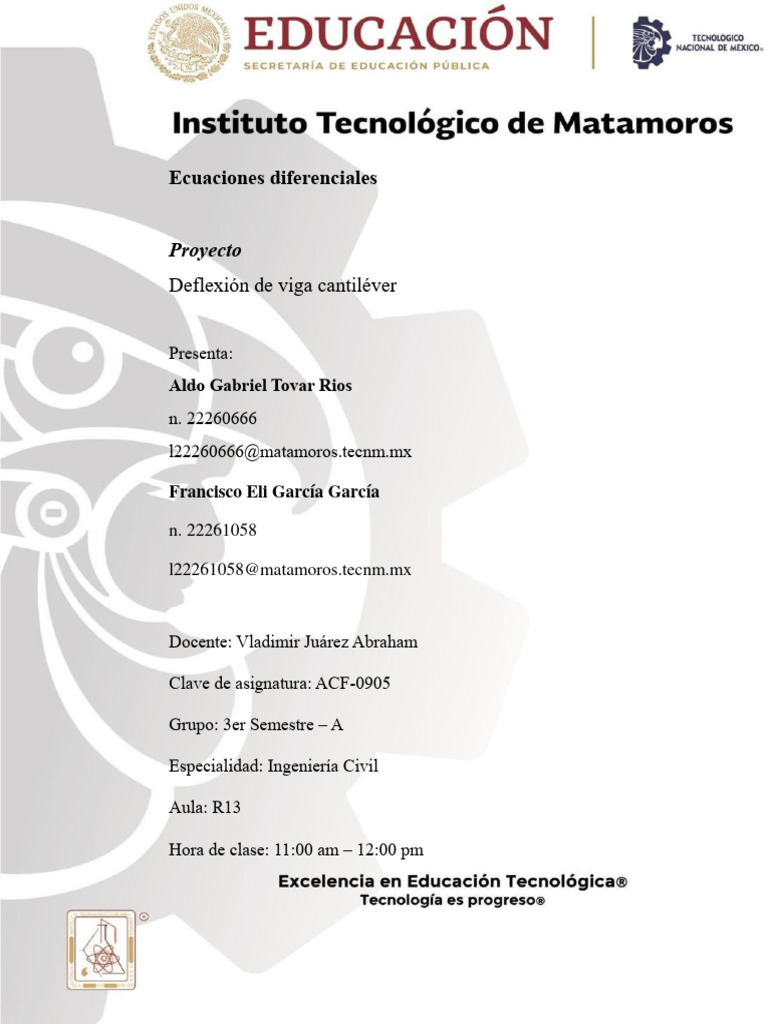 Proyecto ED Avance 4 | PDF | Viga (Estructura) | Doblar