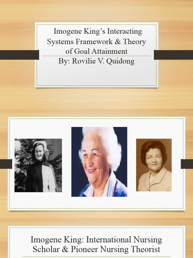 Imogene King Theory | PDF | Goal | Nursing