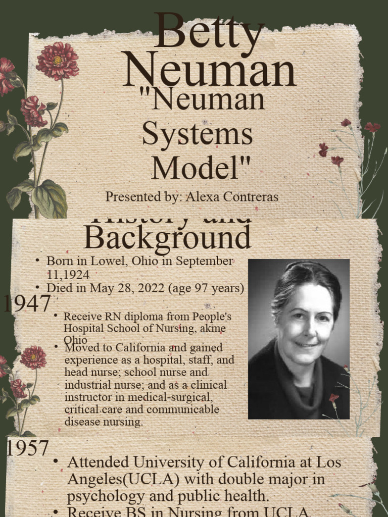 Betty Neuman Theory | PDF | Stress (Biology) | Nursing
