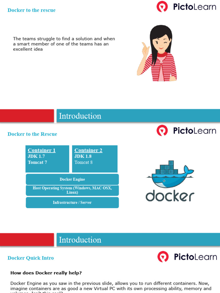 Real World Use Case - Docker Solves The Problem | PDF