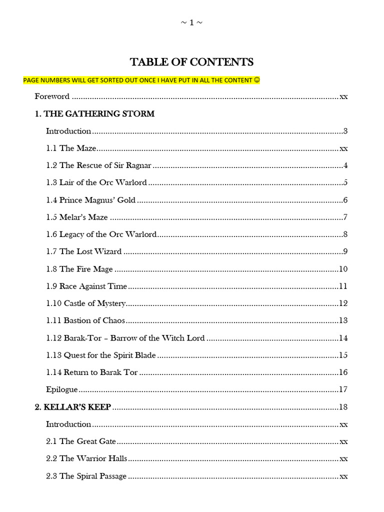 Quest Compendium v0.1 | PDF | Dwarf (Dungeons & Dragons) | Magician ...