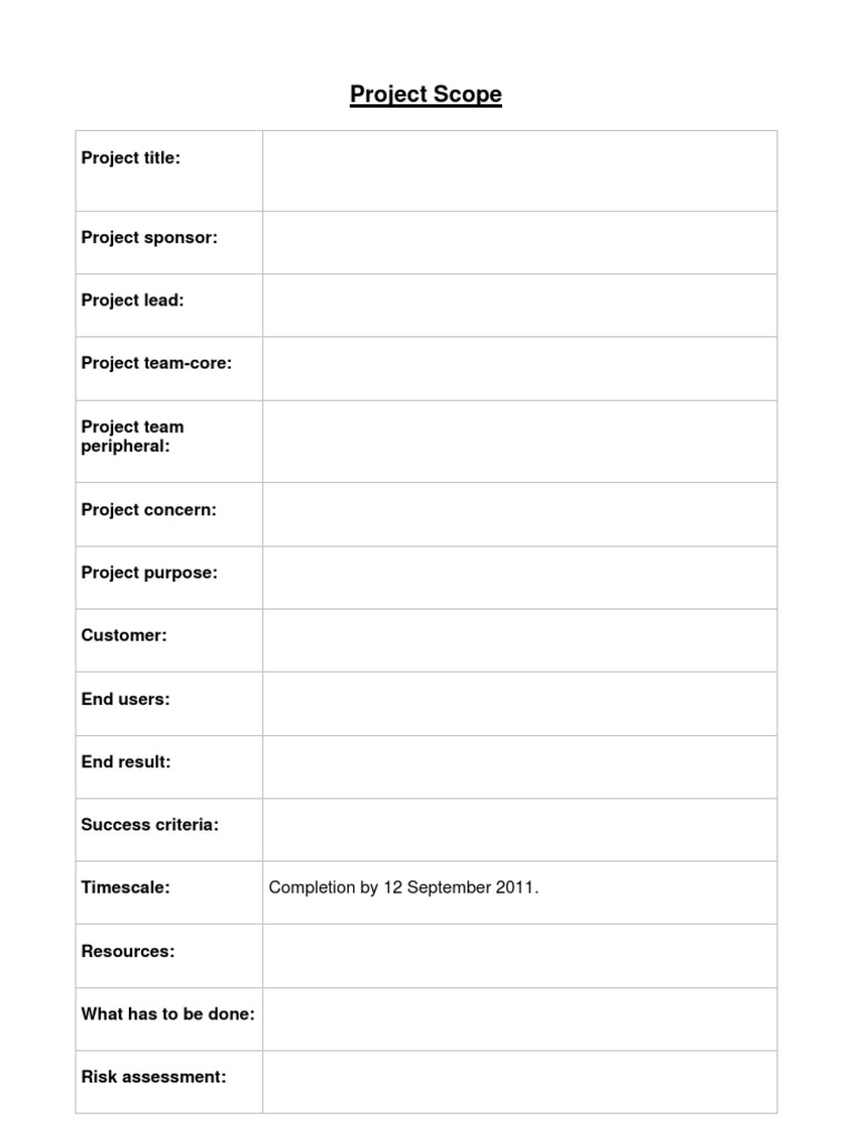 Project Overview & Timeline | PDF | Business
