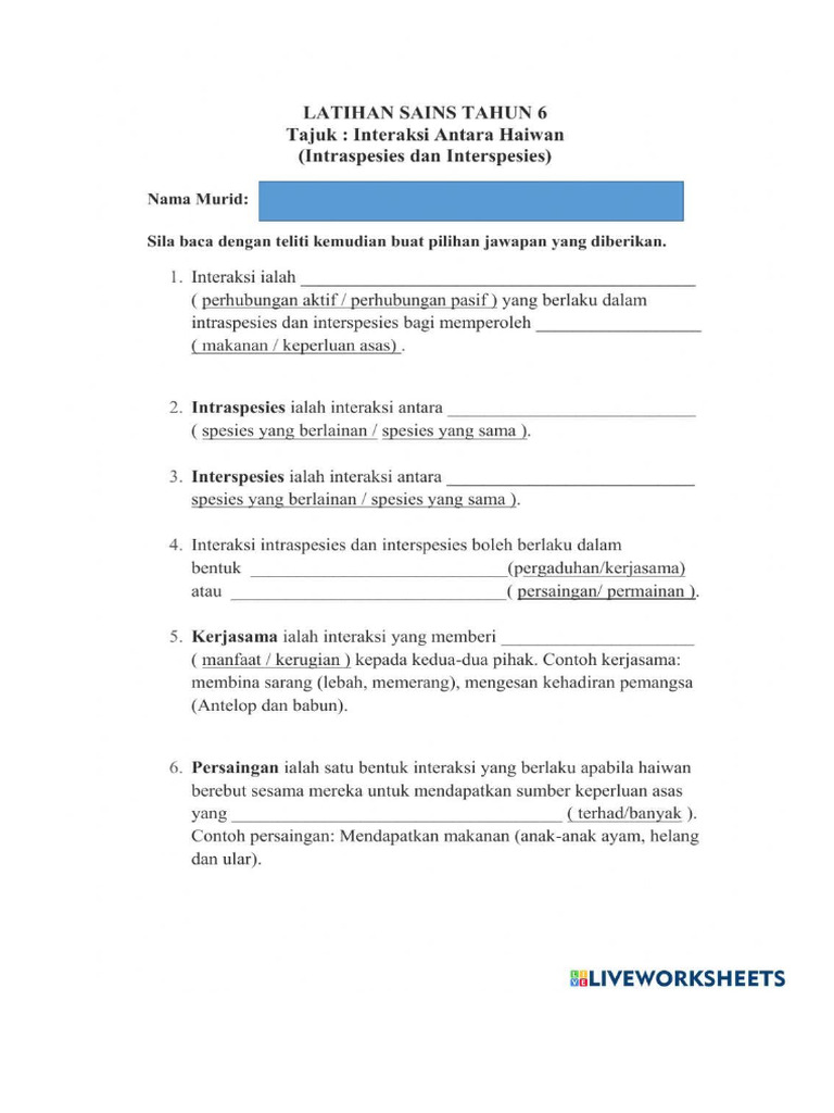 Modul Sains Tahun 6m Dan 6f | PDF