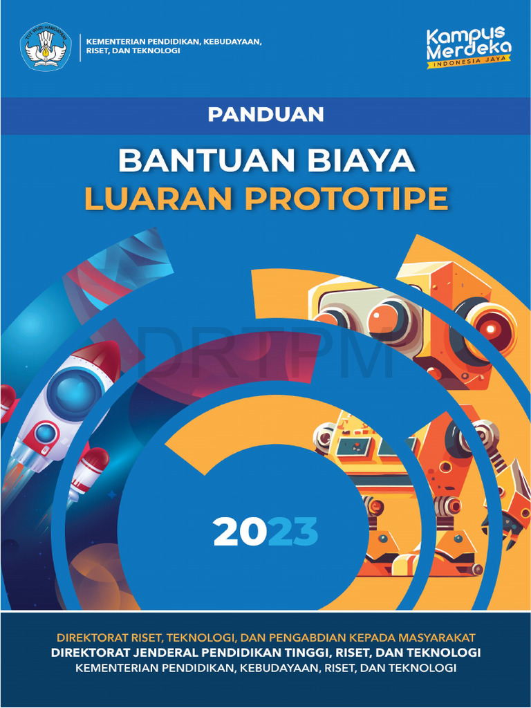 Panduan Bantuan Biaya Luaran Prototipe 2023 - Unlocked | PDF
