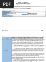 Sample School-Based INSET Plan | PDF | Educational Assessment | Learning