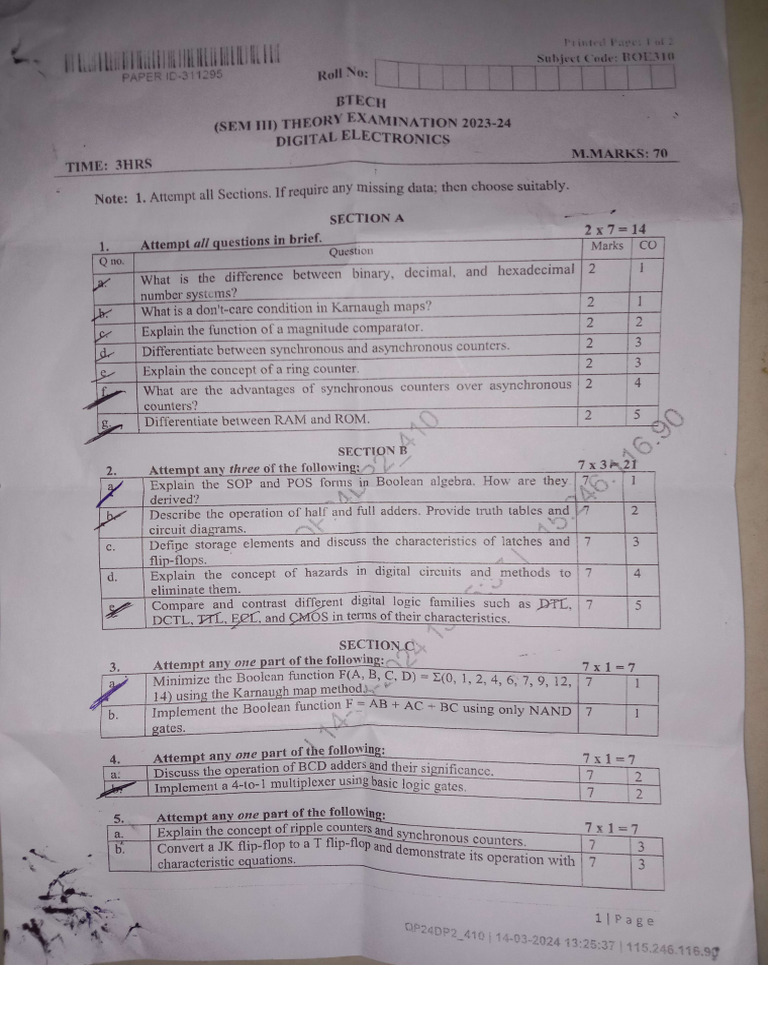 Digital Design Electronic | PDF