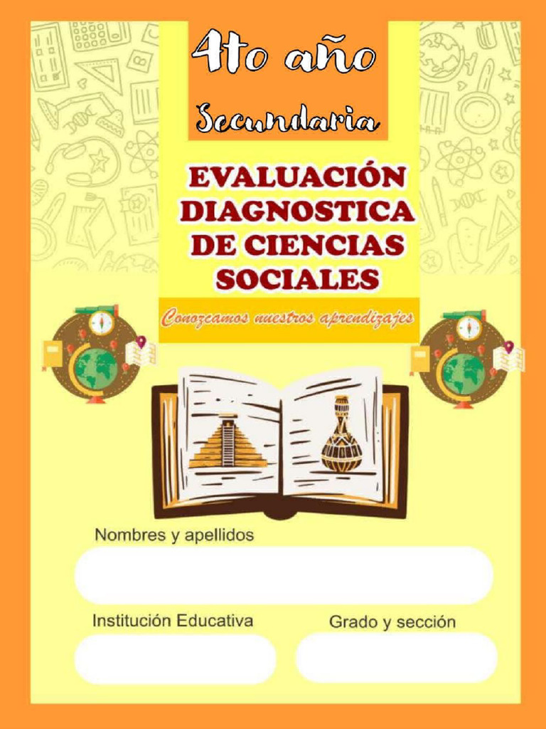 Evaluacion Diagnostica 4to Ciencias Sociales | PDF