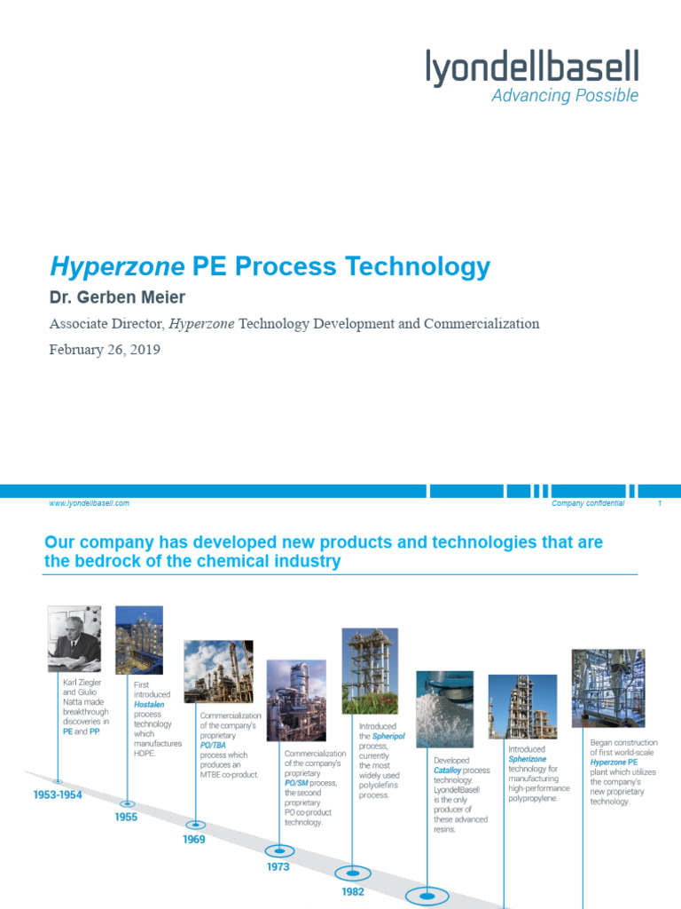 Hyperzone Presentation SPE 2019 | PDF | Polyethylene | Physical Sciences
